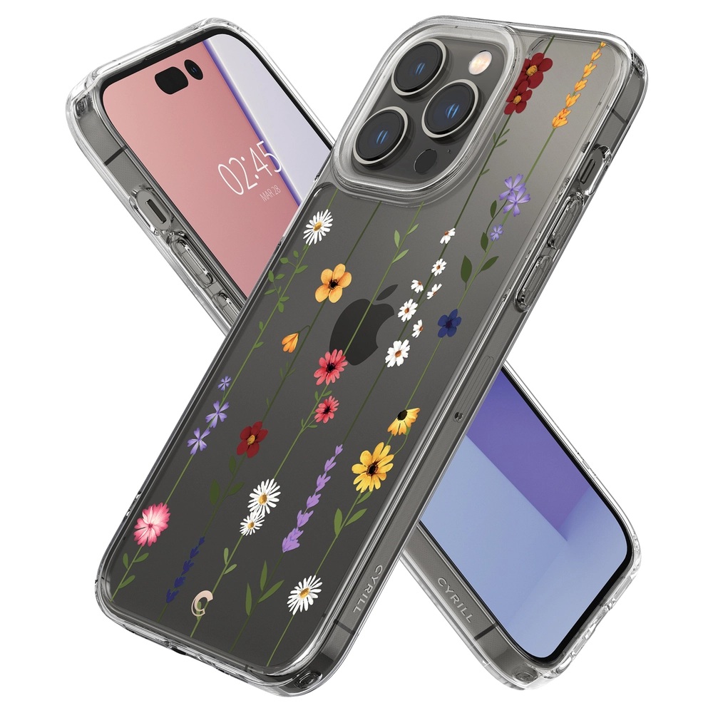 Cyrill by Spigen iPhone 14 Pro Case Cecile Flower Garden | Spigen ...