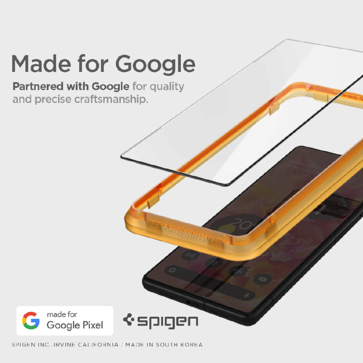 Google Pixel 7 Screen Protector AlignMaster GLAS.tR | Spigen Philippines