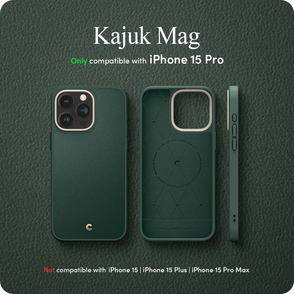 Cyrill by Spigen iPhone 15 Pro Case Kajuk Mag | Spigen Philippines