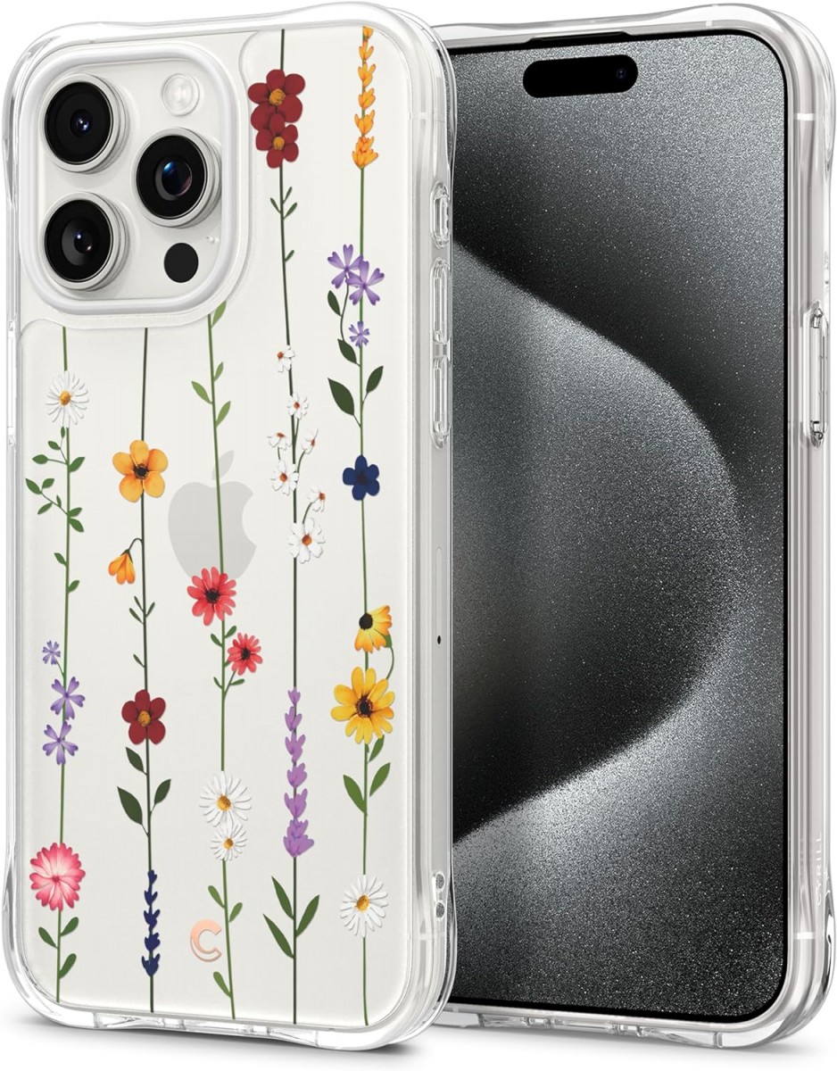 Cyrill by Spigen iPhone 15 Pro Max Case Cecile Flower Garden | Spigen Philippines