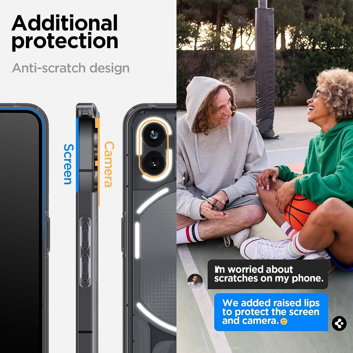 Nothing Phone (2) Case Ultra Hybrid | Spigen Philippines