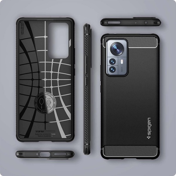 Xiaomi 12 Pro Case Rugged Armor | Spigen Philippines